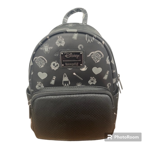 Loungefly | Bags | Loungefly Disney Villains Pin Trader Mini Backpack ...